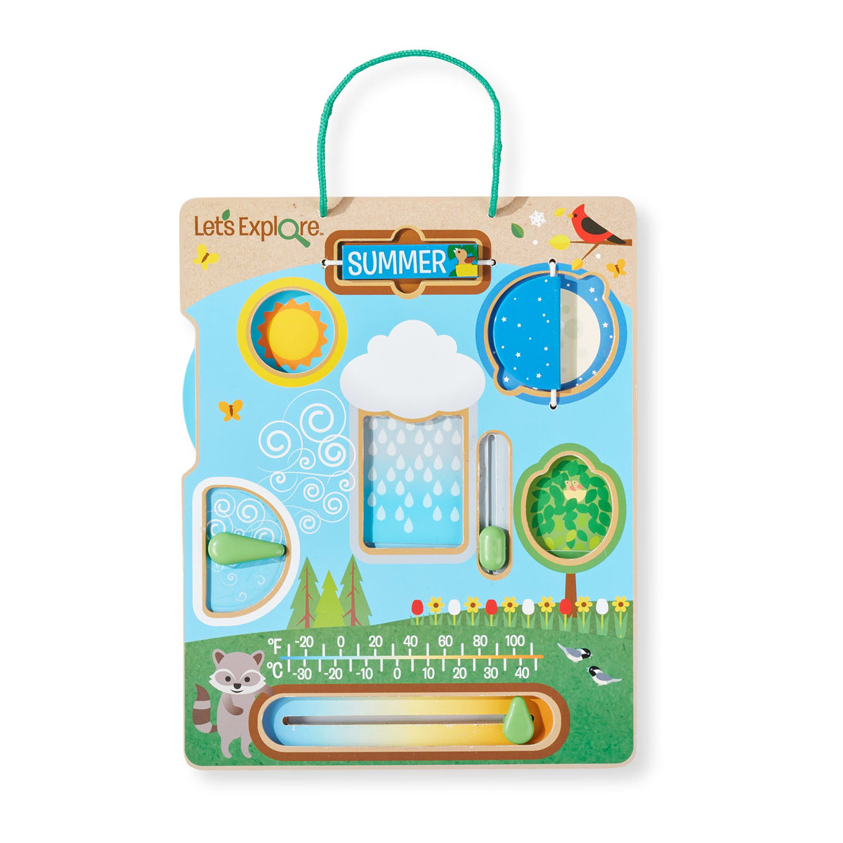 Melissa & Doug Let's Explore Weather Board | Kids Learning – Shoptiques