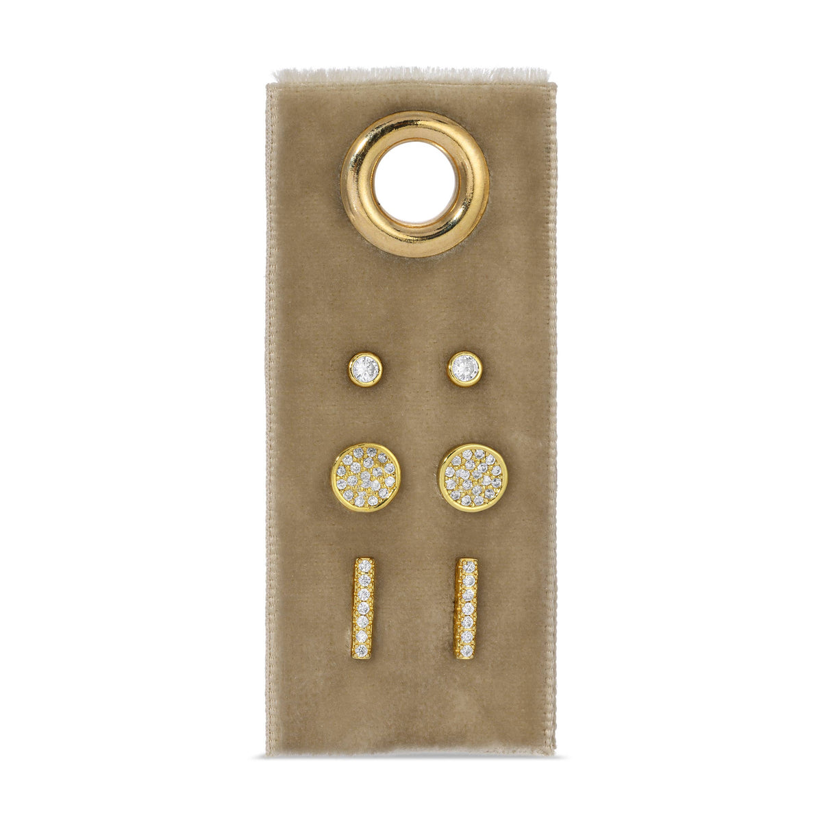 Pave Velvet Stud Gift Set – Shoptiques