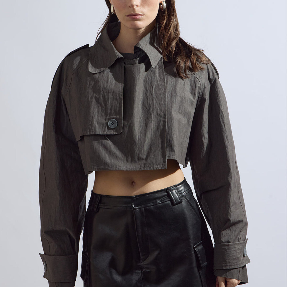 Den Leather Skort – Shoptiques