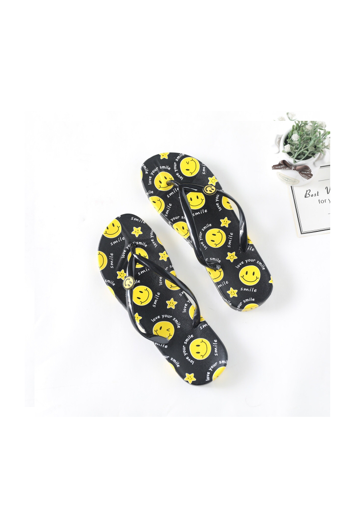 Smiley Face Flip Flops – Shoptiques
