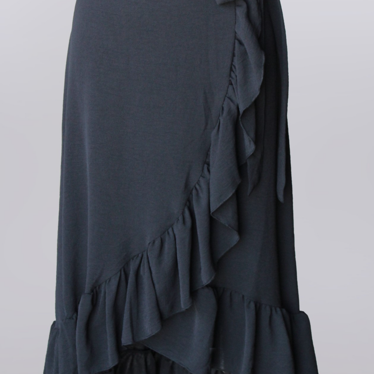 hi-lo side ruffle skirt – Shoptiques