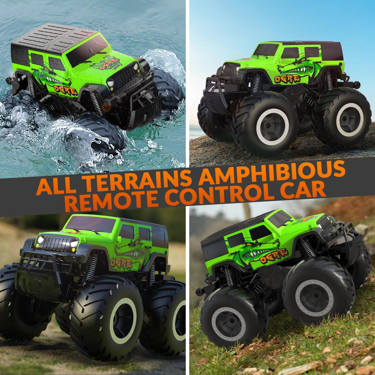 All-Terrain Amphibious RC Monster Truck Car – Shoptiques
