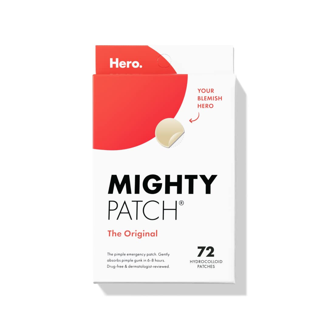 Hero Cosmetics Mighty Patch™ Original Patch - Hydrocolloid Acne Pimple ...