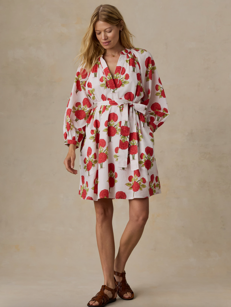 Faherty Voile Kaia Mini Dress - Bloom Poem – Shoptiques