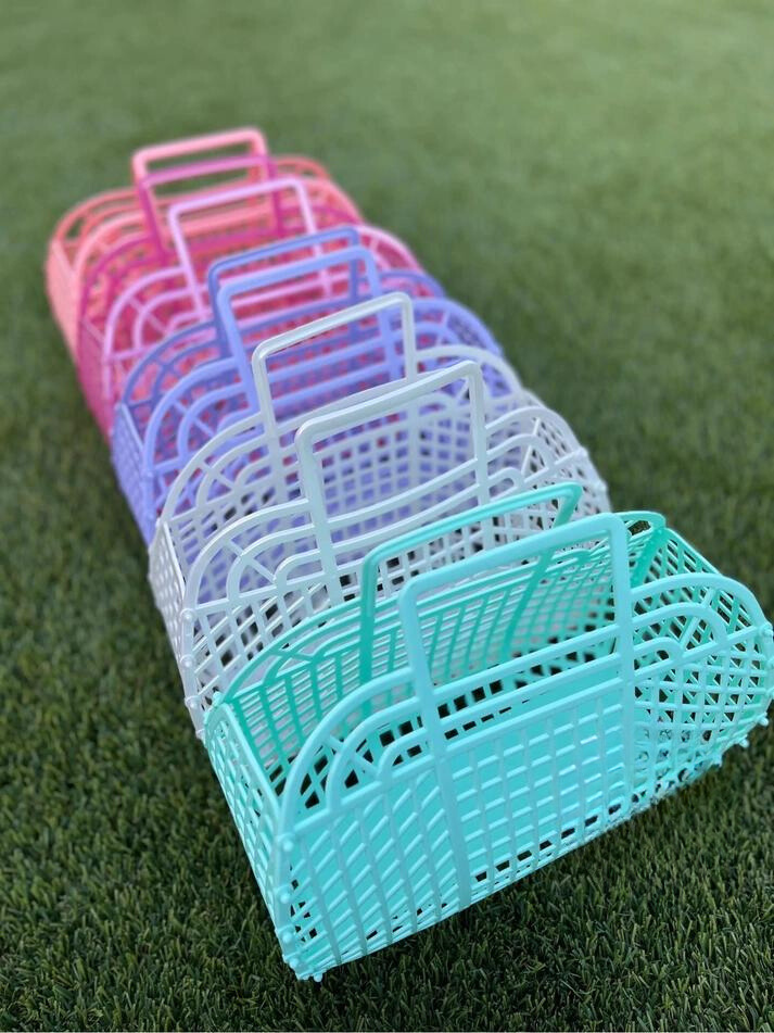 Large Retro Jelly Baskets - 𝙈𝙖𝙙𝙚 𝙞𝙣 𝙐𝙎𝘼! – Shoptiques