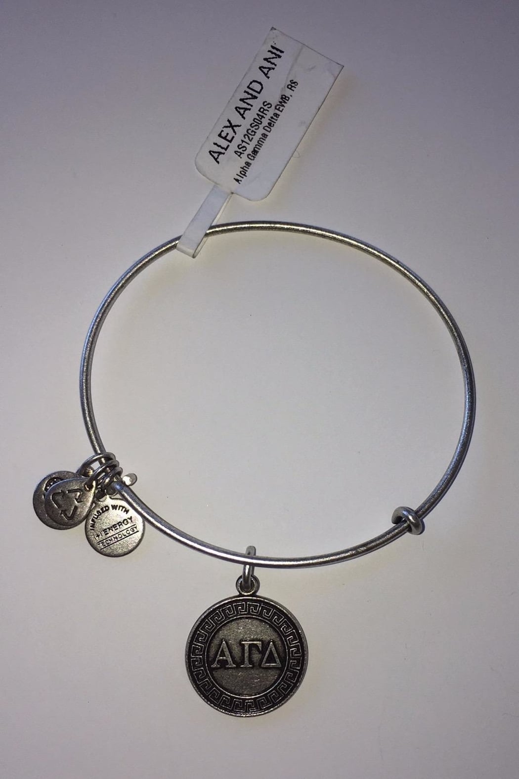 Alex And Ani Sorority "Alpha Gamma Delta" Expandable Bangle – Shoptiques