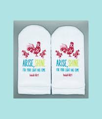 Standing on the Word Scripture Socks- Arise, Shine Isaiah 60:1 – Shoptiques
