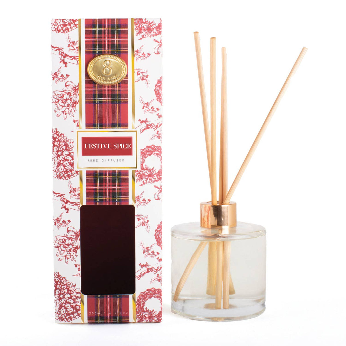 8 Oak Lane - Festive Spice Reed Diffuser – Shoptiques