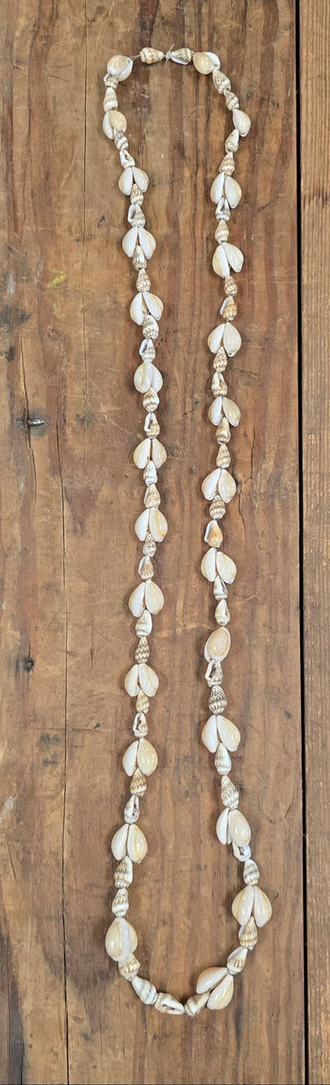 VIntage Genuine Cowrie Shell Lei Necklace #3 – Shoptiques