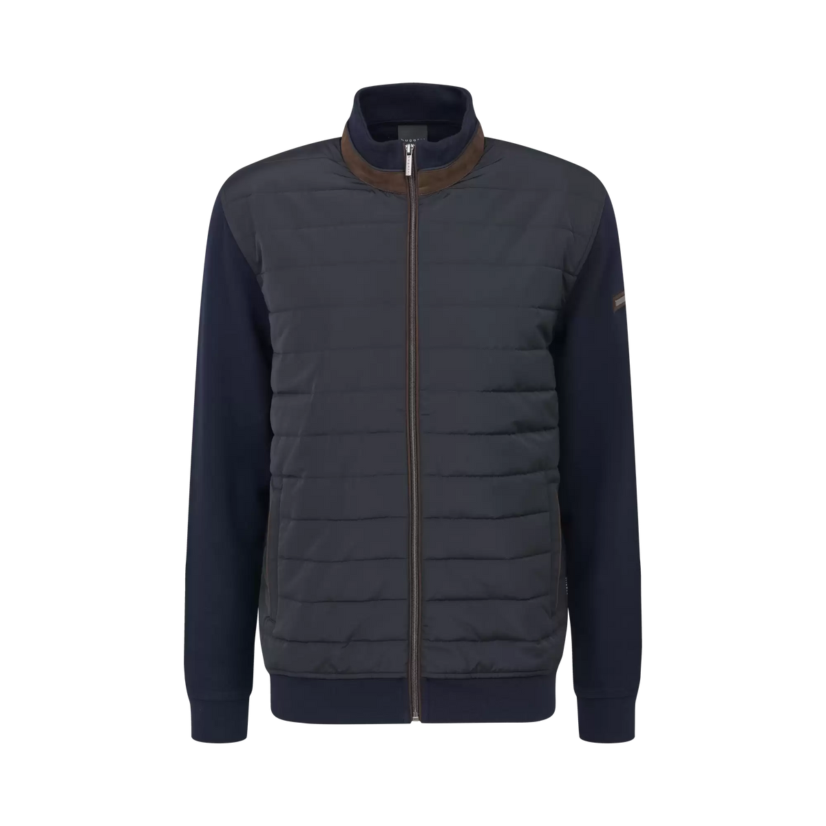 Bugatti Jacket with Blended Fabric in Navy – Shoptiques