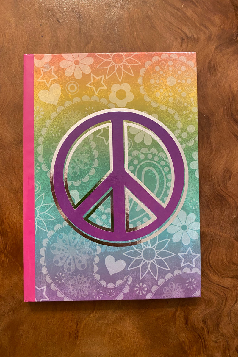 Multi Colored Peace Sign Journal – Shoptiques