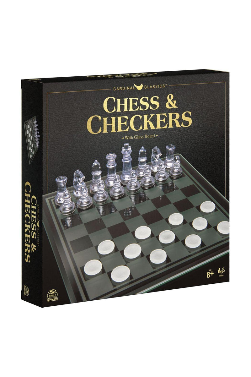 Chess And Checkers In Glass – Shoptiques